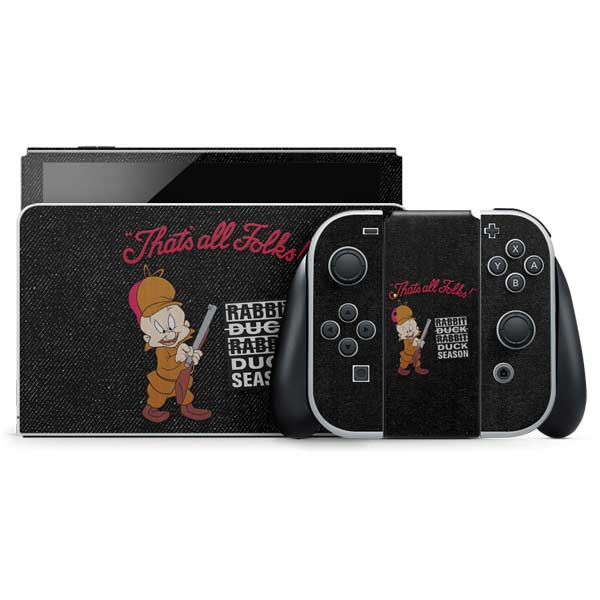 Nintendo Skins | Looney Tunes Elmer Fudd Thats All Folks Skins | Skinit.com
