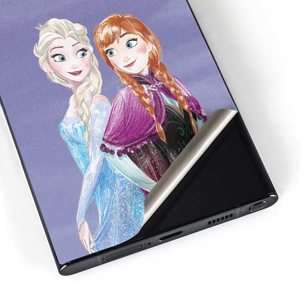 Galaxy S25 Ultra Disney Frozen Elsa and Anna Sisters Art Skin | Skinit