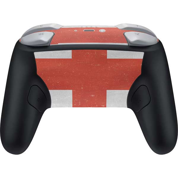 England Flag Distressed Nintendo Switch 2 (2025) Pro Controller Skin ...