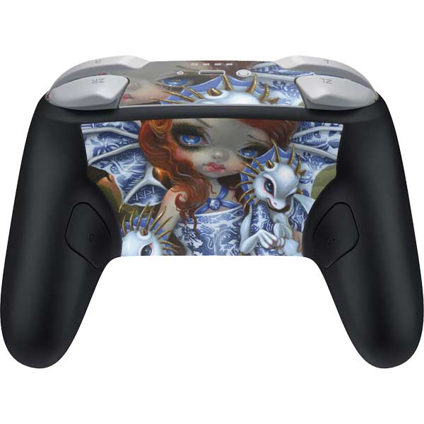 Fairy and Dragons with White and Blue Porcelain Wings by Jasmine Becket ...