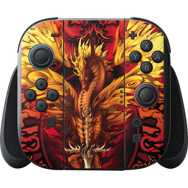 Fire Dragon Nintendo Switch 2 (2025) with Joy-Con Skin | Skinit