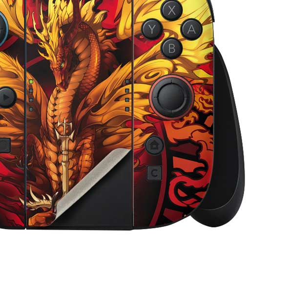 Fire Dragon by Ruth Thompson Nintendo Switch 2 (2025) Joy-Con ...