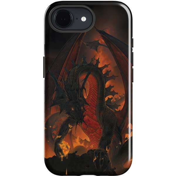 iPhone 16e Fireball Dragon by Vincent Hie Impact Case | Maximum ...