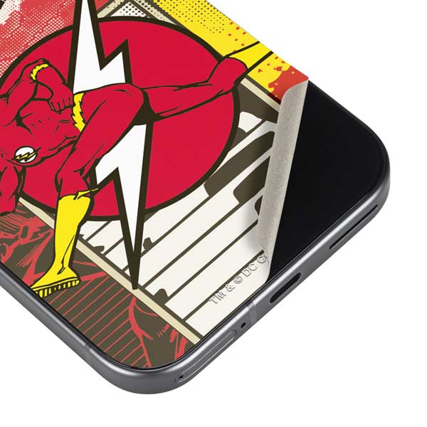 DC Comics Flash Block Pattern Skin for Google Pixel 9 Pro XL | Skinit