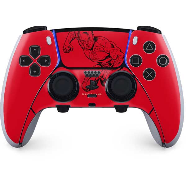 Flash Comic Pop PS5 DualSense Edge Pro Controller Skin – Skinit
