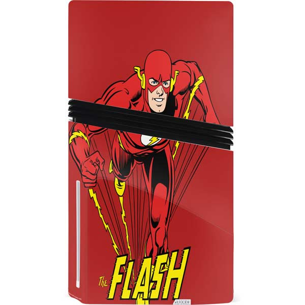 DC Comics The Flash Classic Action Pose Art Skin for PS5 Pro Console ...