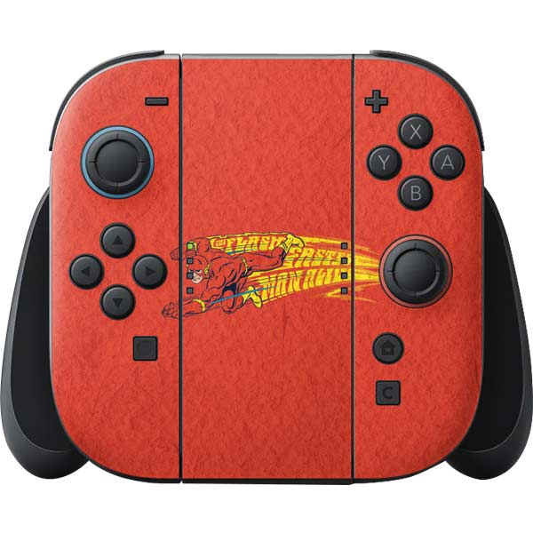 DC Comics Flash Racer Nintendo Switch 2 (2025) Joy-Con Controller Skin ...
