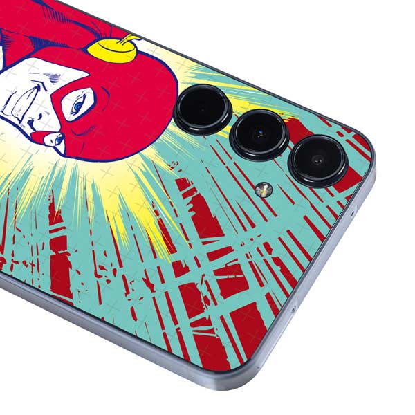 DC Comics The Flash Classic Art Smile Blast Galaxy A55 5G Skin| Phone ...