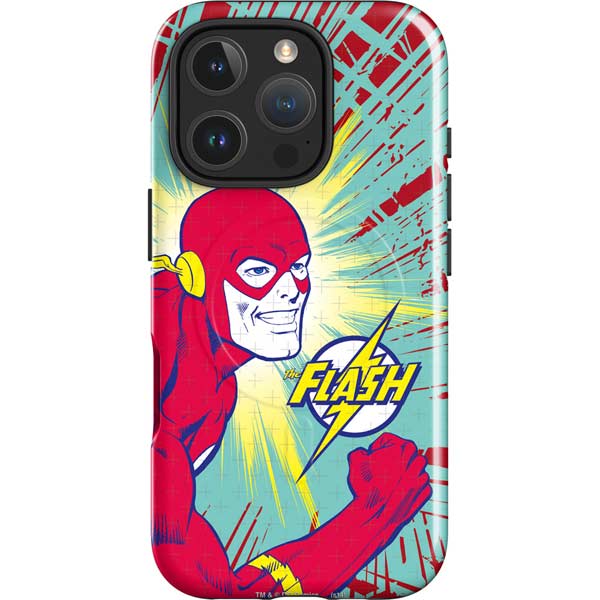 DC Comics The Flash Classic Art Smile Blast Apple iPhone 16 Pro Max ...
