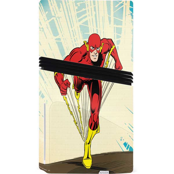 DC Comics The Flash Classic Art Sprint Pose Skin for PS5 Pro Console ...