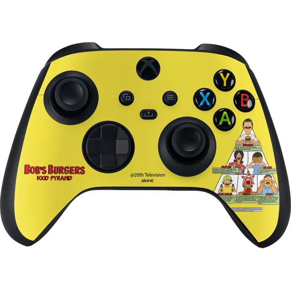Bobs Burgers Food Pyramid Xbox Series X Controller Skin – Skinit