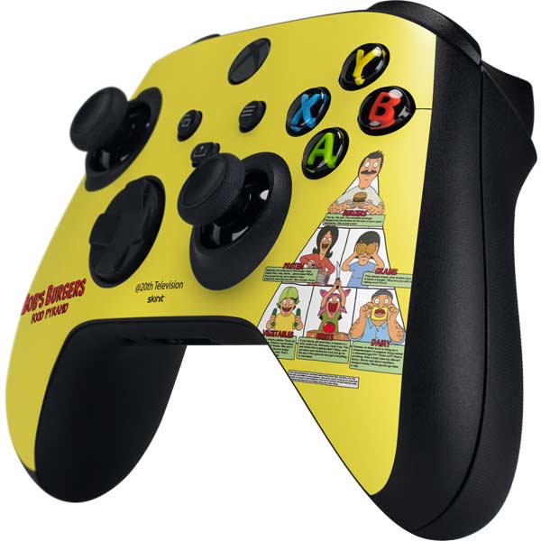 Bobs Burgers Food Pyramid Xbox Series X Controller Skin – Skinit