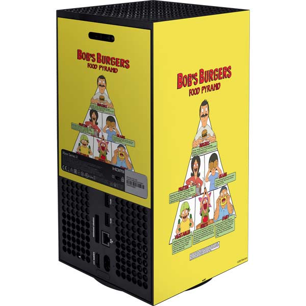 Bobs Burgers Food Pyramid Skin for the 2024 XBox Series X Digital ...