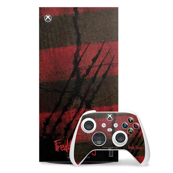 Nightmare on Elm Street Freddy Krueger Scratch Xbox Series X Skins ...