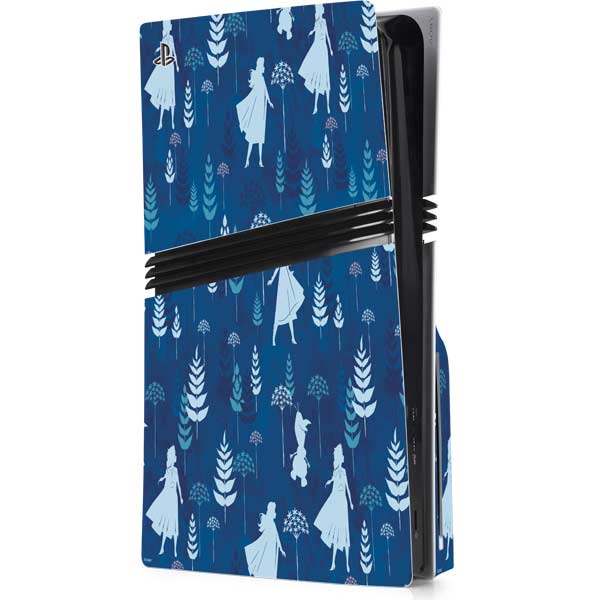 Disney Frozen II Frozen II Pattern Skin for PS5 Pro Console with Disk ...