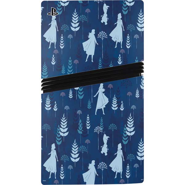 Disney Frozen II Frozen II Pattern Skin for PS5 Pro Console with Disk ...