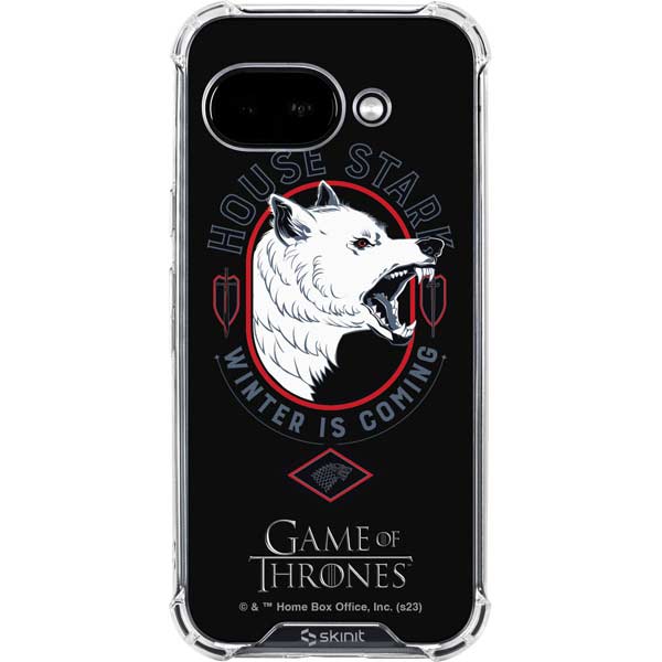 Game of Thrones: House Stark Direwolf Google Pixel 9a Clear Case ...