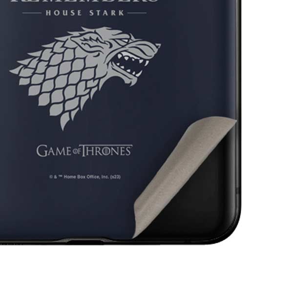 Game of Thrones: House Stark The North Remembers Galaxy Z Flip Skin ...