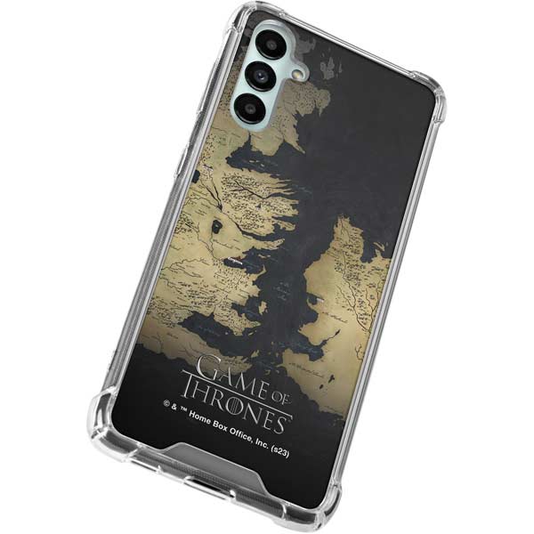 Galaxy A15 5G Game of Thrones: Westeros Map Clear Case | Skinit