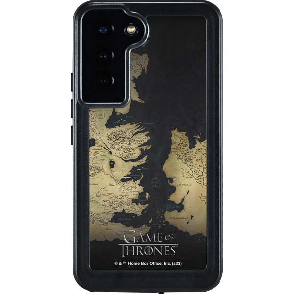 Game of Thrones: Westeros Map Galaxy S24 Plus Case | Waterproof Phone ...