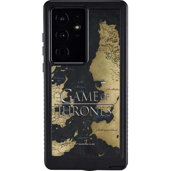 Game of Thrones: Westeros Map Galaxy S24 Ultra Case | Waterproof Phone ...