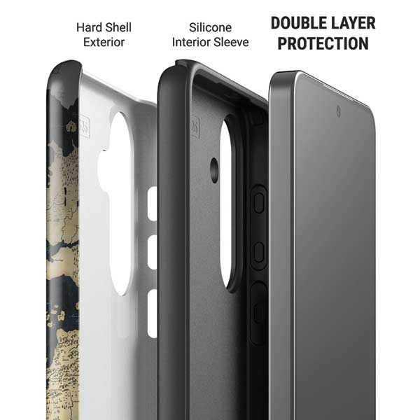 Game of Thrones: Westeros Map Galaxy S26 Impact Case – Skinit