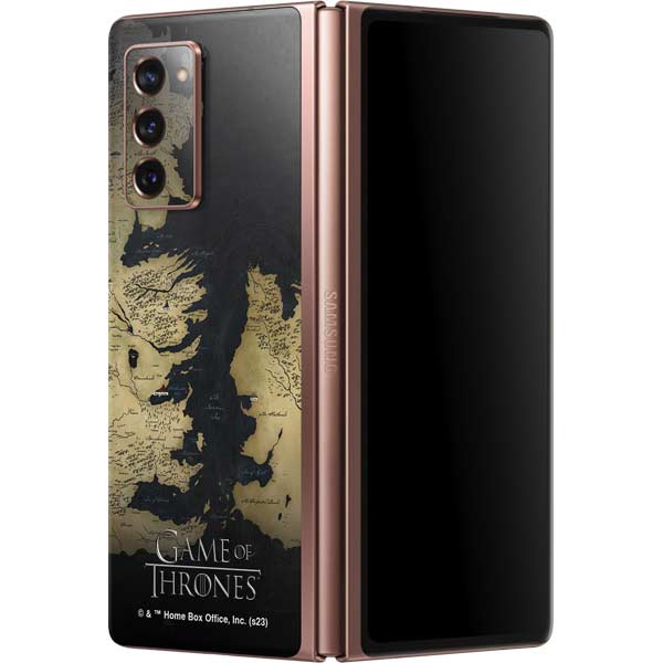 Game of Thrones: Westeros Map Galaxy Z Fold2 5G Skin – Skinit