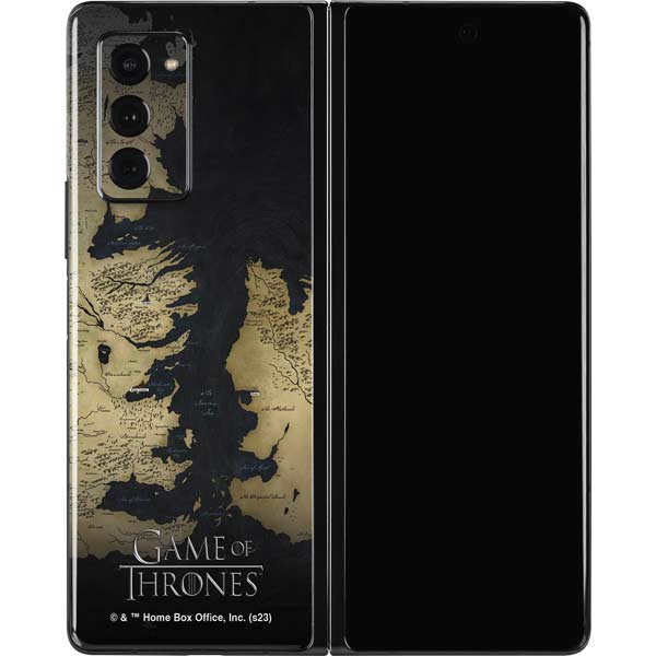 Game of Thrones: Westeros Map Galaxy Z Fold2 5G Skin – Skinit