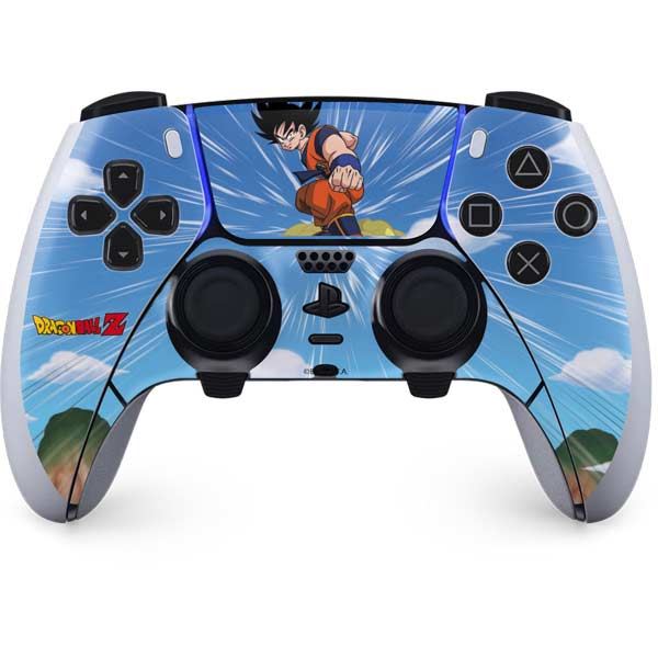 Goku and Nimbus PS5 DualSense Edge Pro Controller Skin – Skinit
