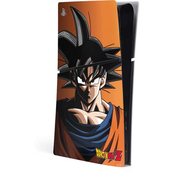 Dragon Ball Z Goku Portrait Skin for PS5 Slim Digital Edition Console ...