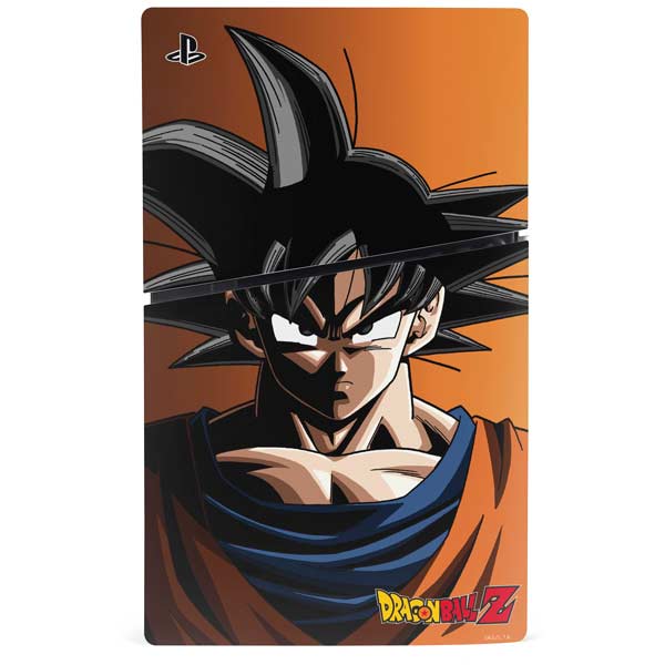 Dragon Ball Z Goku Portrait Skin for PS5 Slim Digital Edition Console ...