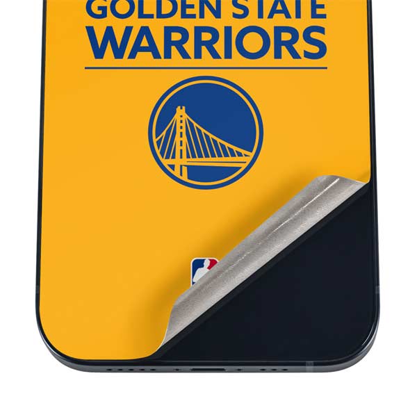 Golden State Warriors Standard - Yellow Apple iPhone Skin | Wraps – Skinit
