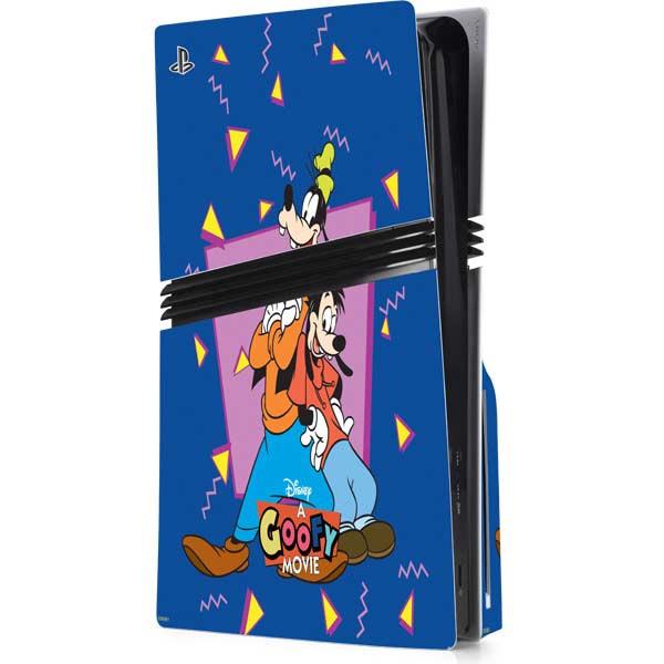 Disney Goofy and Max Skin for PS5 Pro Console with Disk Drive | Skinit