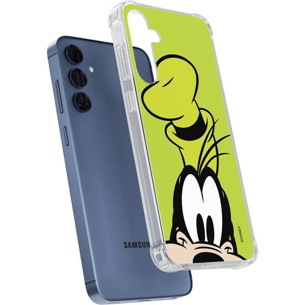 Disney Friends Goofy Up Close Galaxy A35 5G Clear Case - Skinit