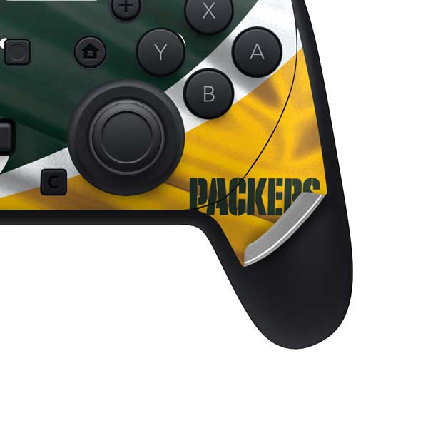 NFL Green Bay Packers Nintendo Switch 2 (2025) Pro Controller Skin | Skinit