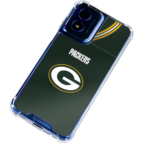 NFL Green Bay Packers Team Jersey Moto G 5G Clear Case | Transparent ...