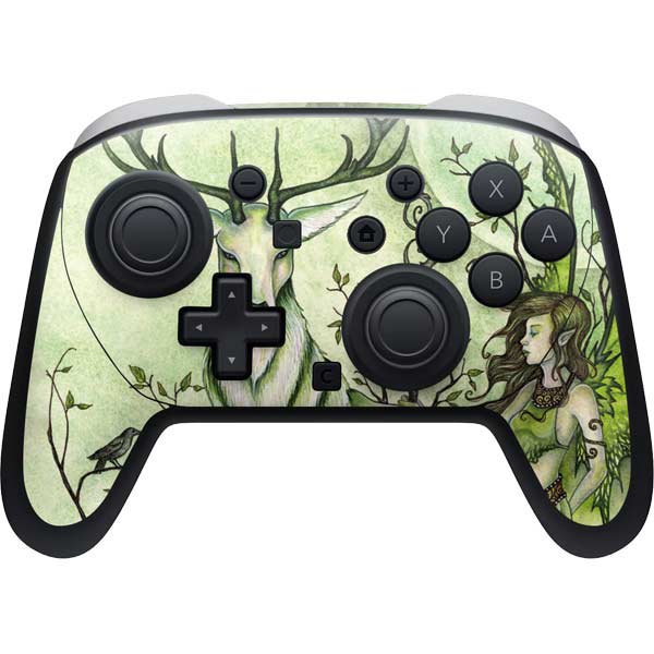 Guardian Fairy and Stag by Amy Brown Nintendo Switch 2 (2025) Pro ...