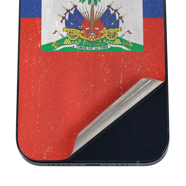 iPhone 17 Pro Max Haitian Flag Distressed Skin | Decals | Wraps | Skinit