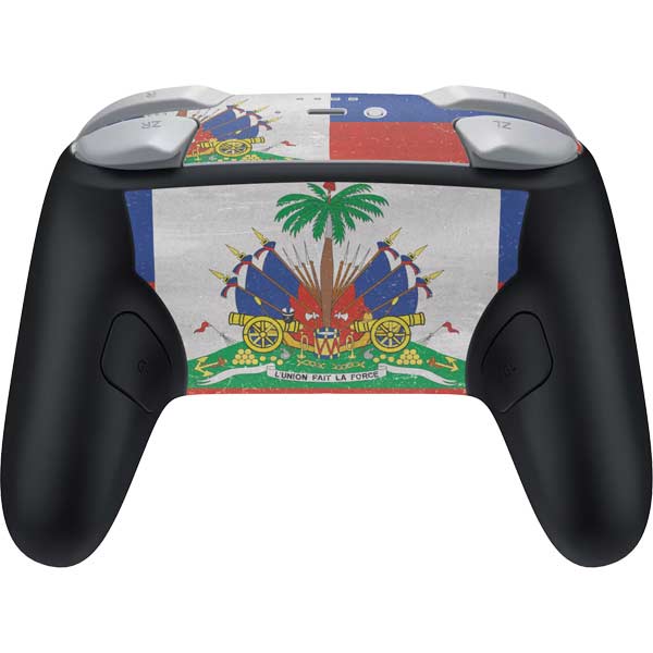 Haitian Flag Distressed Nintendo Switch 2 (2025) Pro Controller Skin ...