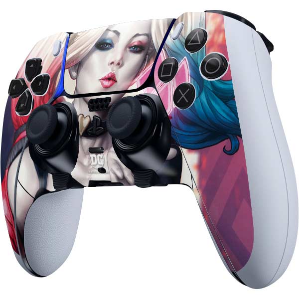 Harley Quinn Animated PS5 DualSense Edge Pro Controller Skin – Skinit