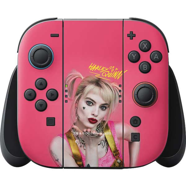 DC Comics Harley Quinn Blowing Kisses Nintendo Switch 2 (2025) Joy-Con ...