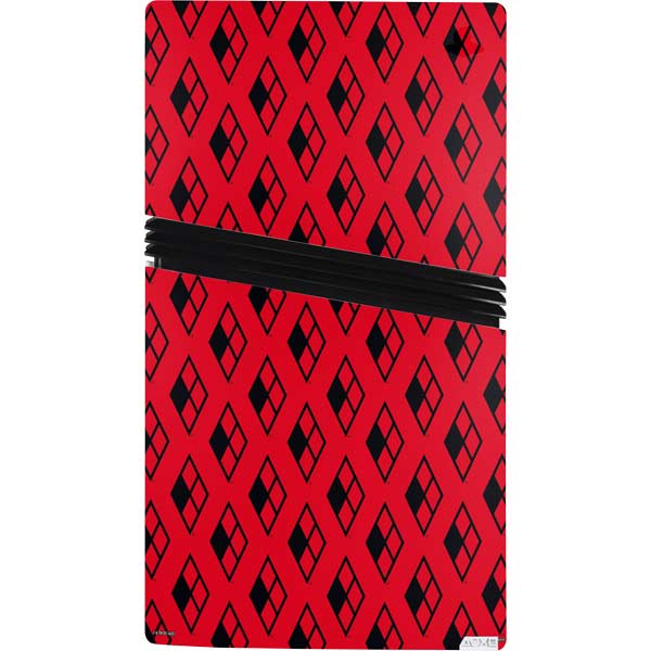 DC Comics Harley Quinn Logo Pattern Skin for PS5 Pro Console | Skinit