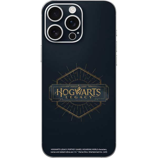 iPhone 16 Pro Max Wizarding World Hogwarts Legacy Emblem Skin | Decals ...