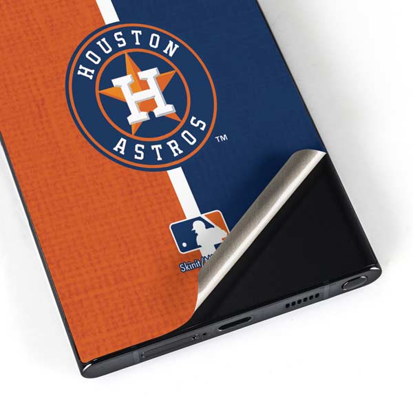 Galaxy S25 Ultra MLB Houston Astros Split Skin | Skinit