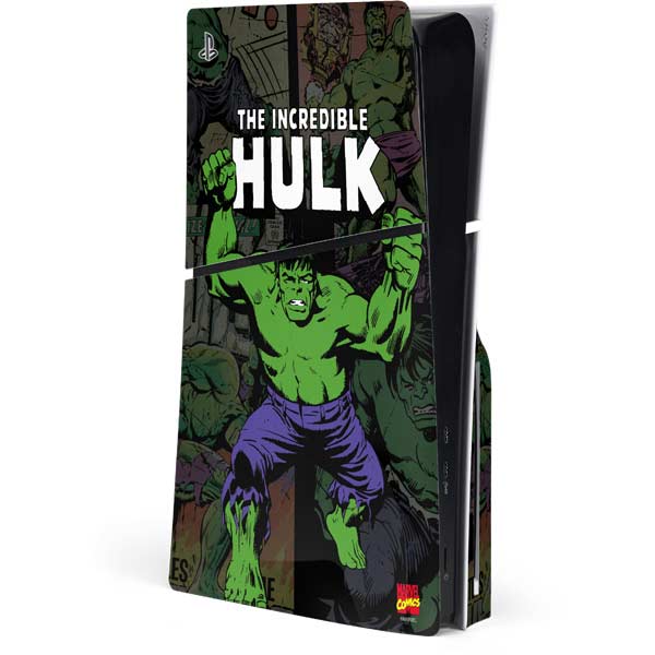 Marvel Classic Comics Hulk Fighter Vintage Skin for PS5 Slim Disk ...