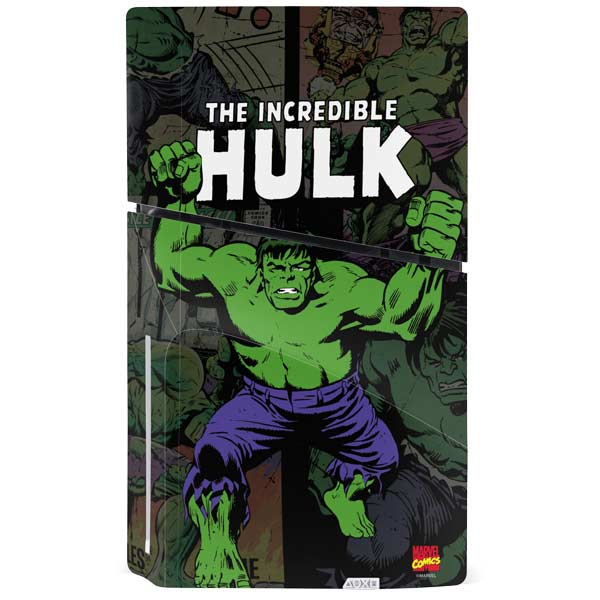 Marvel Classic Comics Hulk Fighter Vintage Skin for PS5 Slim Disk ...
