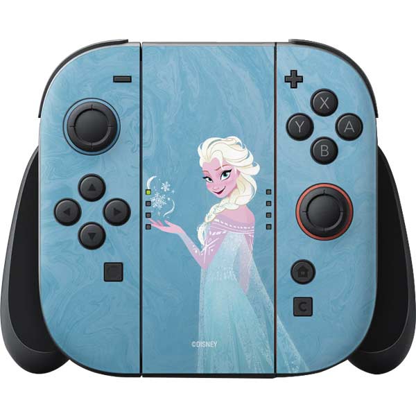 Disney Frozen Ice Blue Elsa Art Nintendo Switch 2 (2025) Joy-Con ...