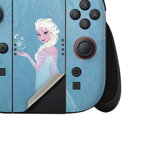 Disney Frozen Ice Blue Elsa Art Nintendo Switch 2 (2025) Joy-Con ...