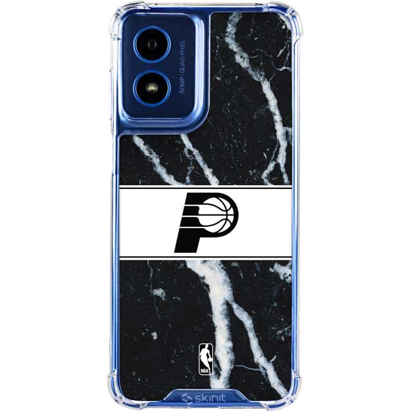 NBA Indiana Pacers Marble Moto G 5G Clear Case | Transparent Phone ...
