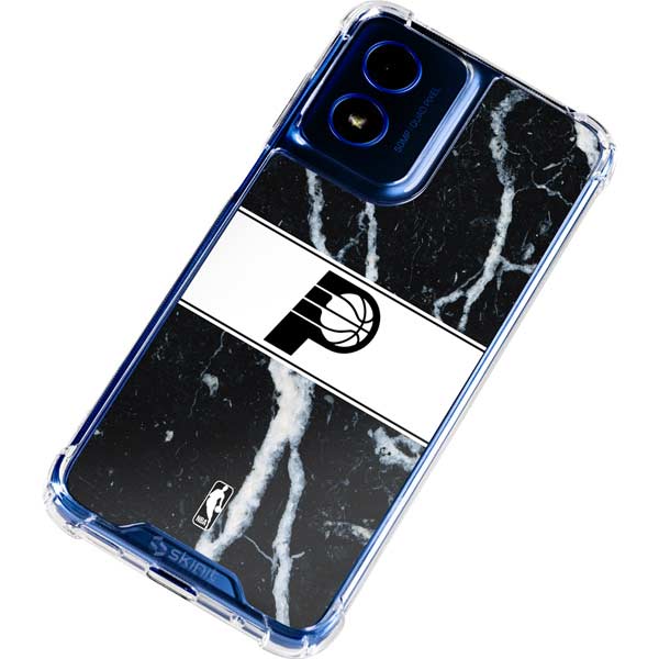 NBA Indiana Pacers Marble Moto G 5G Clear Case | Transparent Phone ...